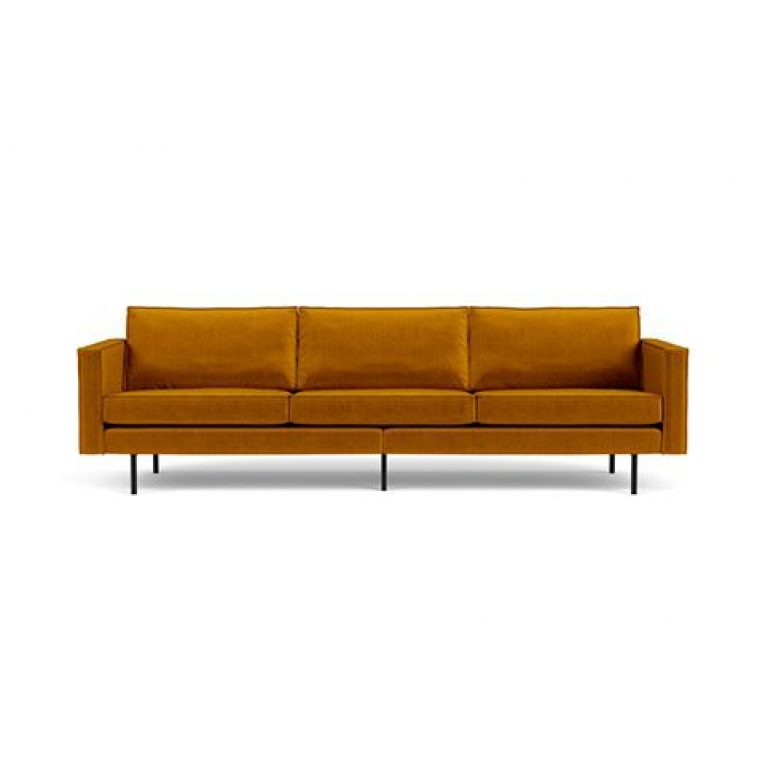 Rodeo Bank 3-zits Velvet Oker Online Kopen - 4UDesigned.nl