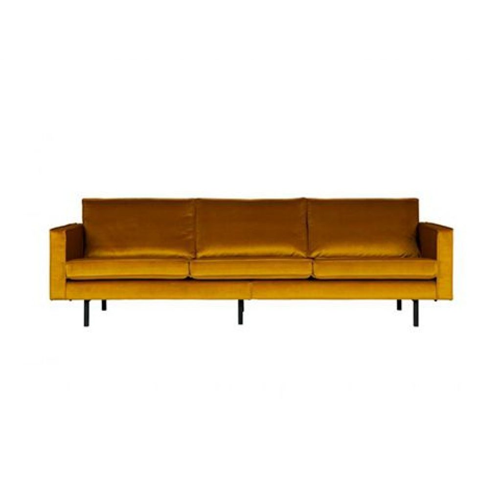 Rodeo Bank 3-zits Velvet Oker Online Kopen - 4UDesigned.nl