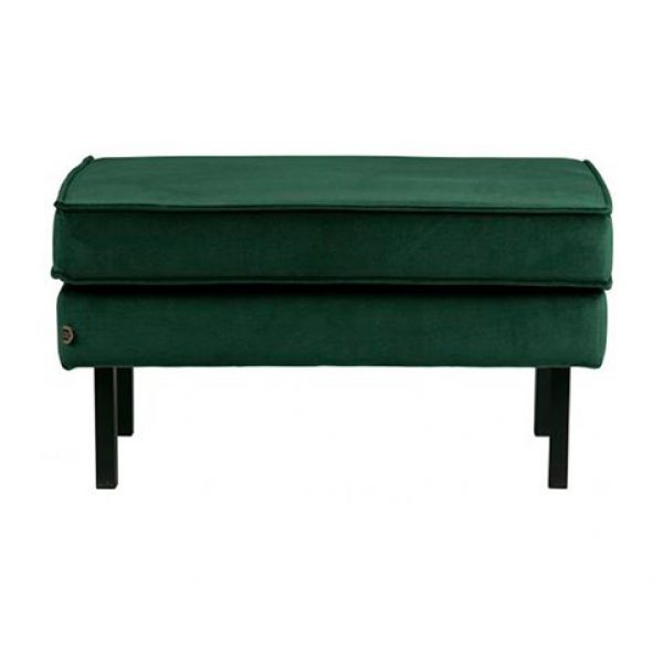 Rodeo Hocker Op Poten Velvet Green Forest Online Kopen - 4UDesigned.nl