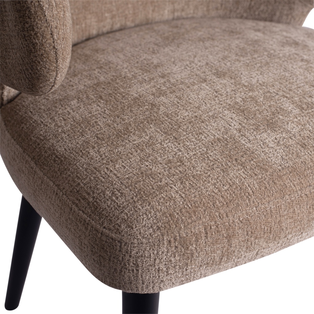 Eetkamerstoel Fiori Structure Velvet Sand Online Kopen - 4UDesigned.nl