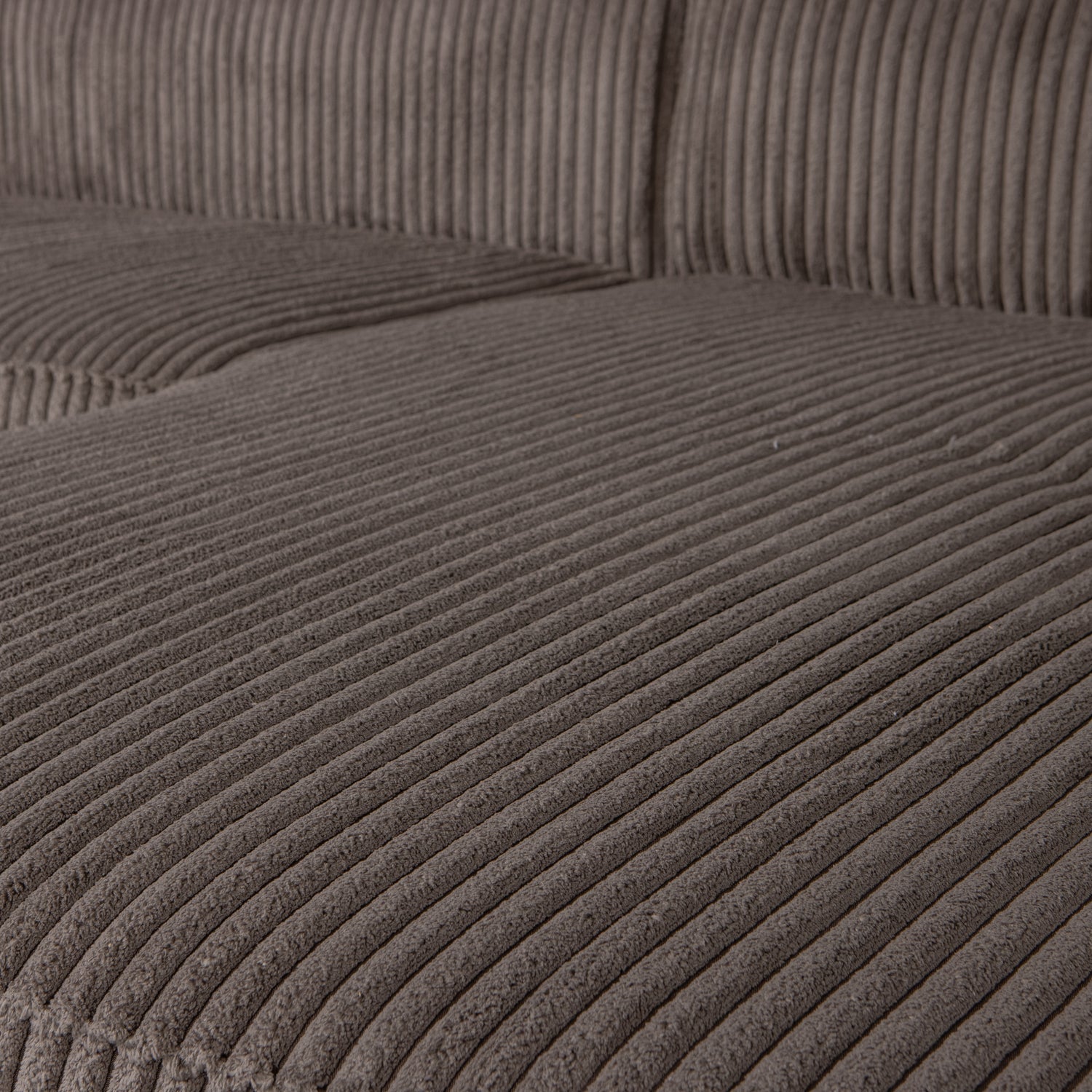 Bean Hoekbank Rechts Grove Ribstof Mud Online Kopen - 4UDesigned.nl